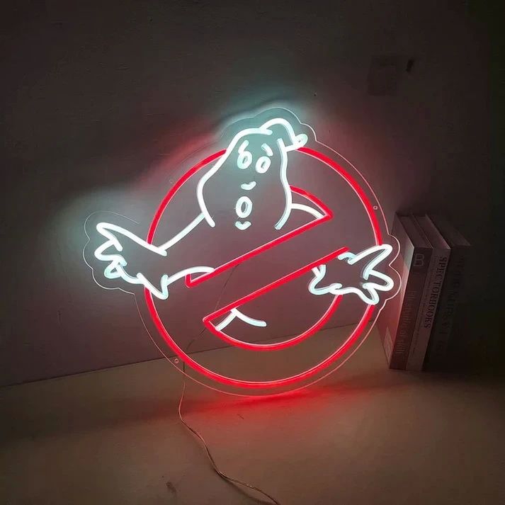 ghostbusters logo light