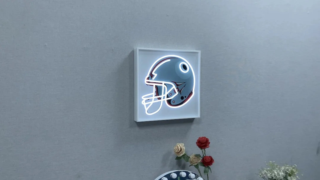 LED Neon Signs Mounted on Photo Backdrops – AOOS