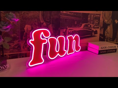 Fun Neon Sign – AOOS