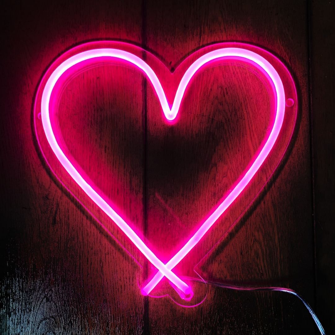 Custom Made Neon Signs, Heart Neon Signs, Neon Lights, LED Neon Signs ...