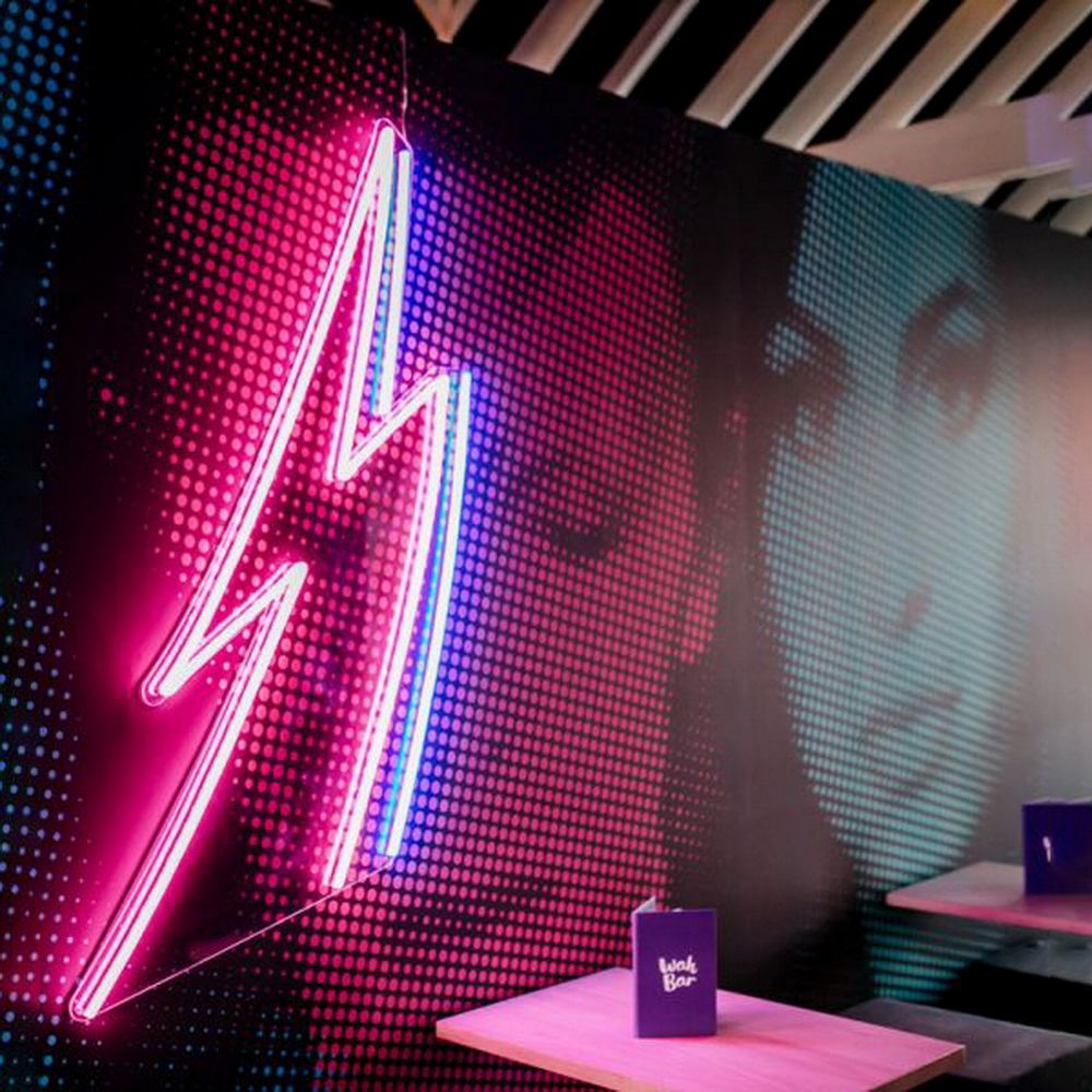 Custom Made Neon Signs, Lightning Bolt Neon Sign, LED Business Sign – AOOS