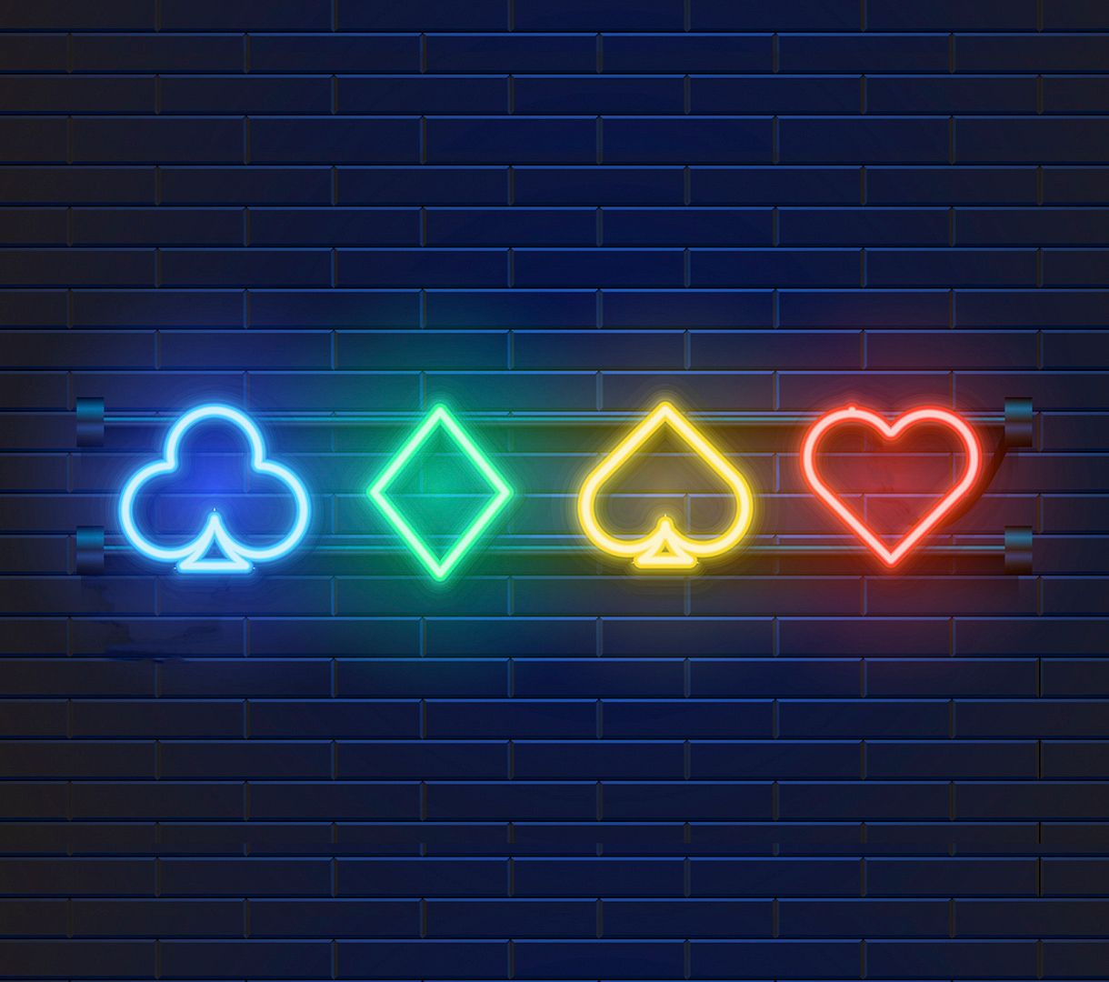 Custom Made Neon Signs, Poker Neon Signs, LED Business Sign – AOOS