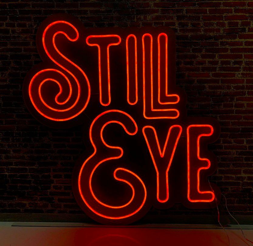 Custom Made Neon Signs, Still Eye Neon Sign, LED Business Sign – AOOS