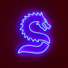 Custom Made Neon Signs, Stylized Chinese Dragon Neon Sign, LED Business ...