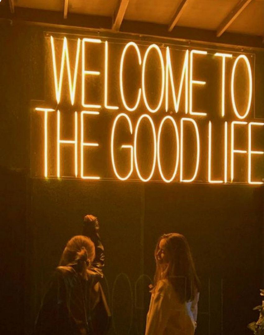 Custom Made Neon Signs, Welcome to The Good Life Neon Sign, LED ...